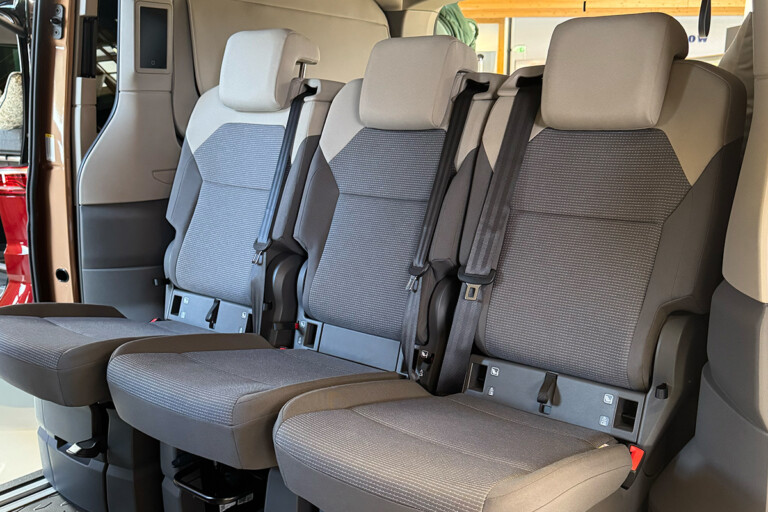 Die Einzelsitze im VW California T7